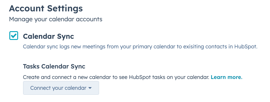 How to Connect Your Calendar to HubSpot