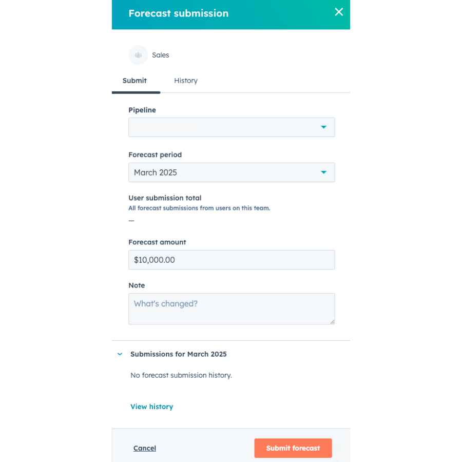 How to Use the Forecast Tool in HubSpot